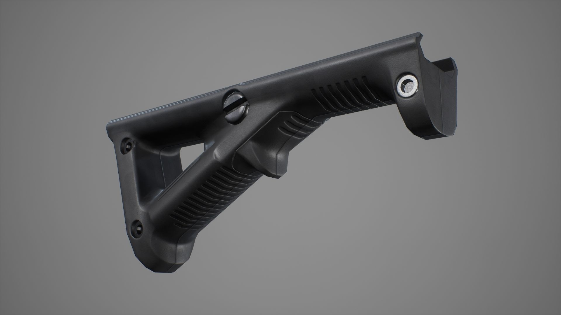 3D model Angled Grip - FPS Gun Attachment for Unreal Engine VR / AR ...