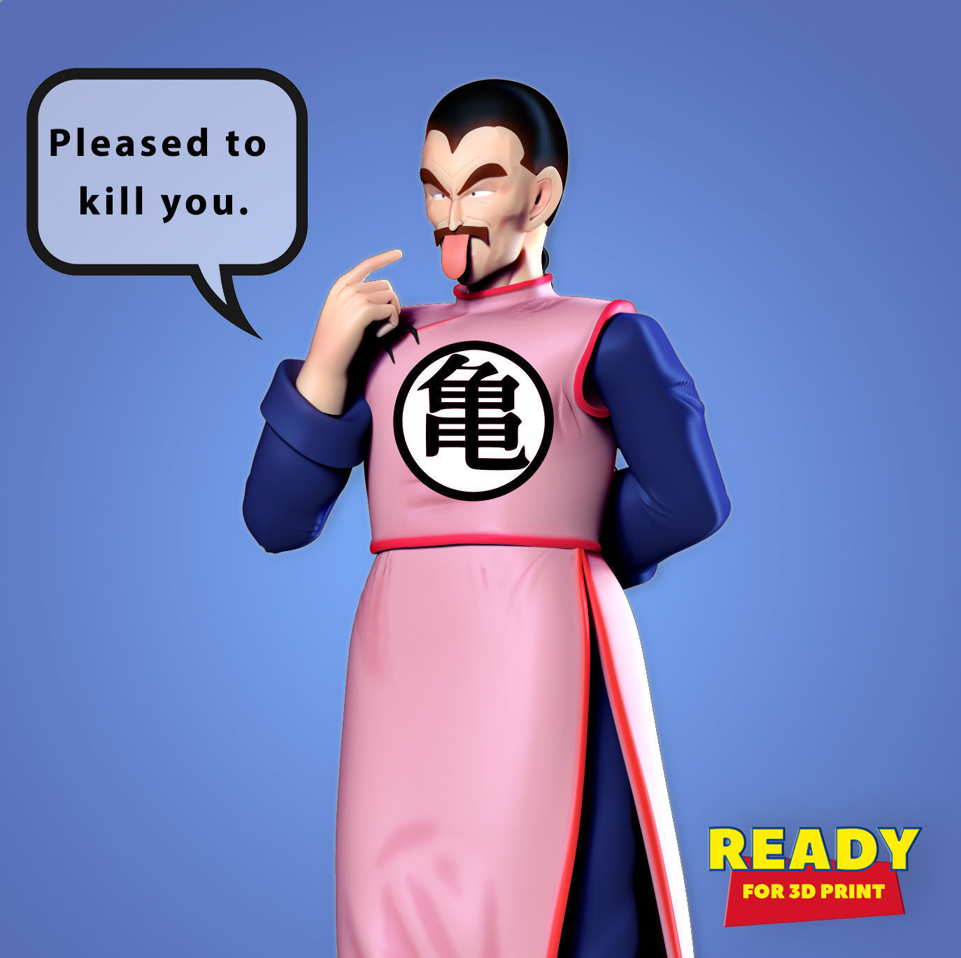 Taopaipai - Dragon Ball Fanart 3D model 3D printable | CGTrader