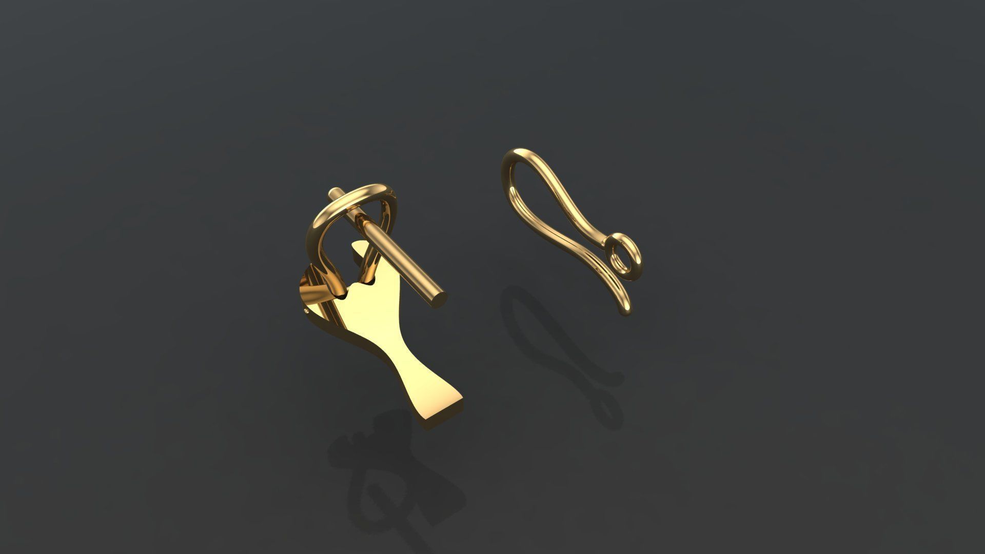 Jewelry Accessories Bracelets Lock and clasps Collection 3D model 3D ...