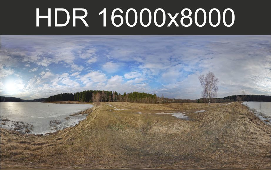 Frozen lake HDR Texture | CGTrader