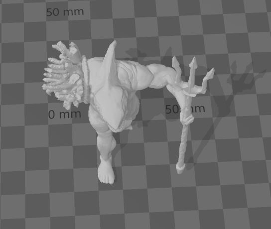 megalodon yetis - ogor mawtribes - dynamic pose 3D model 3D printable ...
