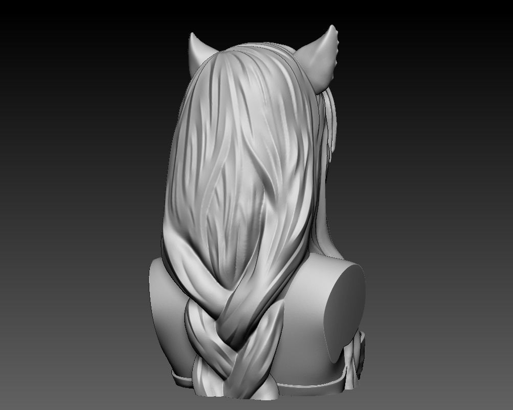 Bust - Ahri 3D model 3D printable | CGTrader