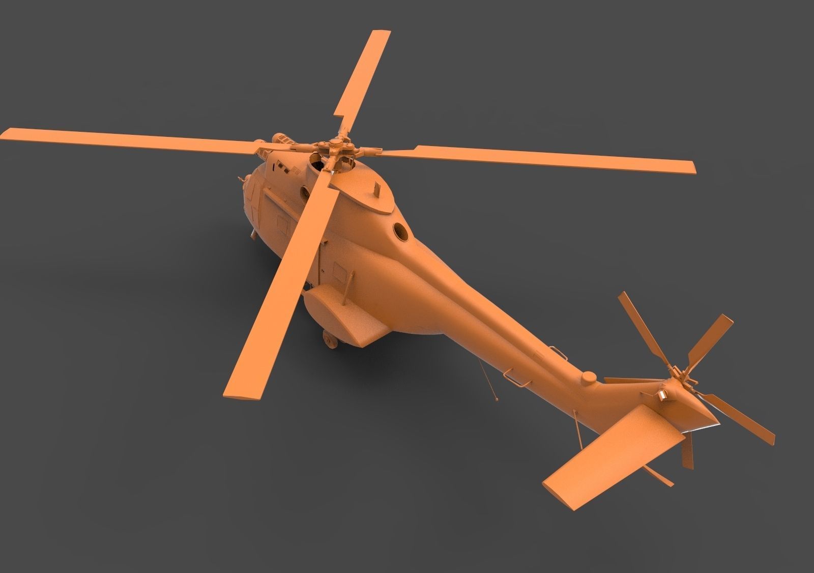 SA 330 Puma 3D model 3D printable | CGTrader