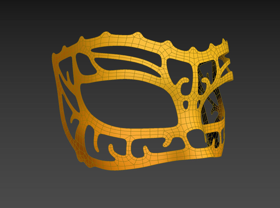 Masquerade Mask 3D model | CGTrader