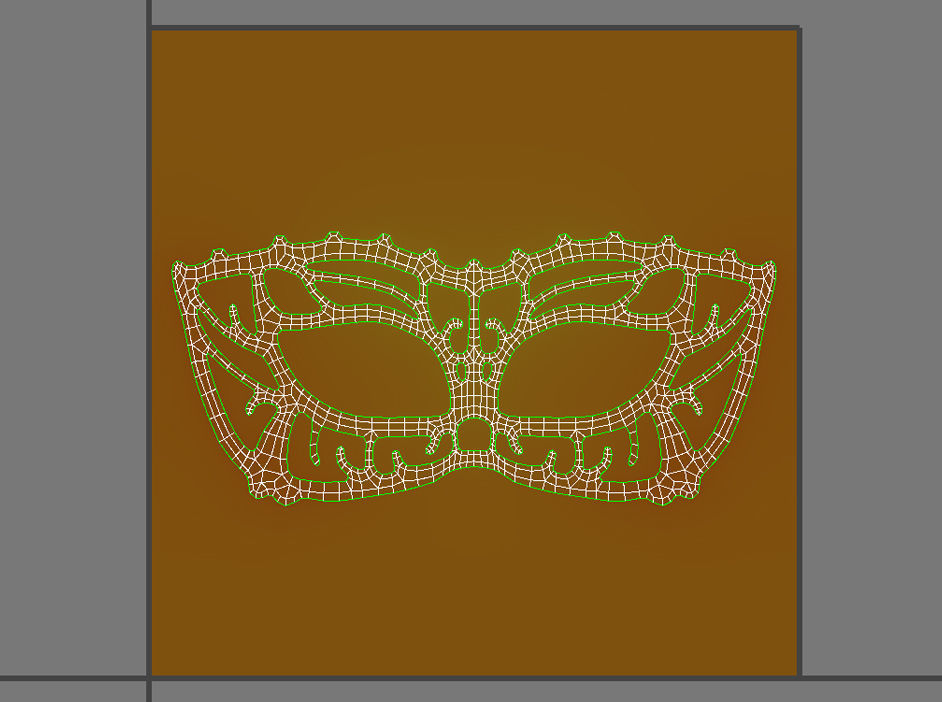 Masquerade Mask 3D model | CGTrader