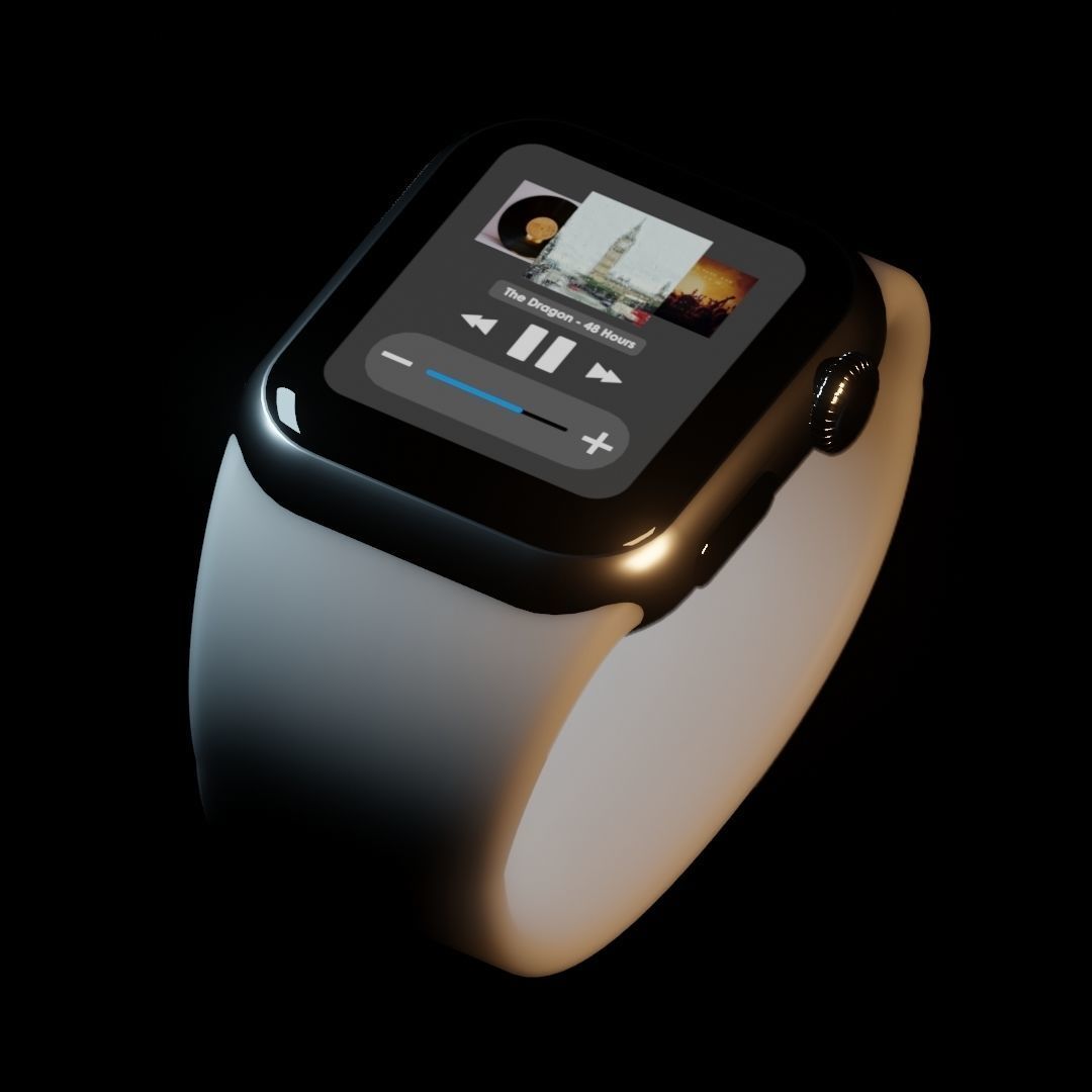 High Quality Apple Watch 3D model 3D model animated | CGTrader