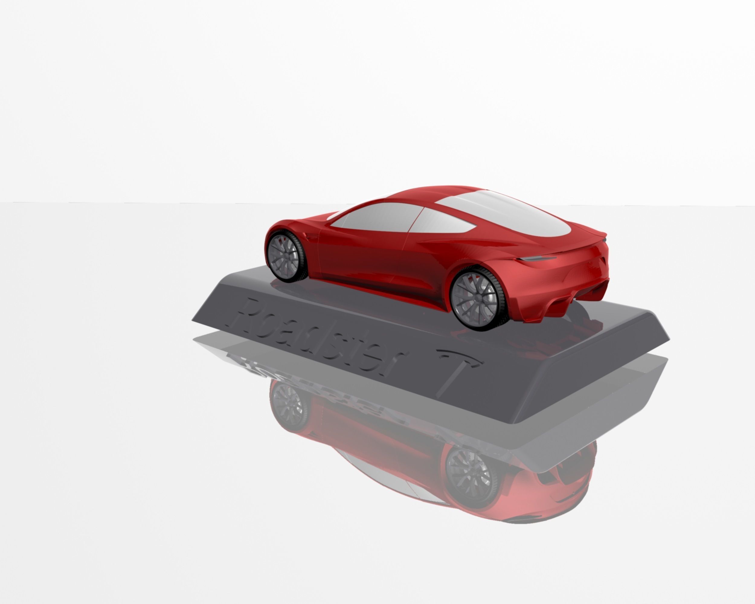 TESLA ROADSTER 2020 FOR 3D PRINTING STL FILES 3D model 3D printable ...
