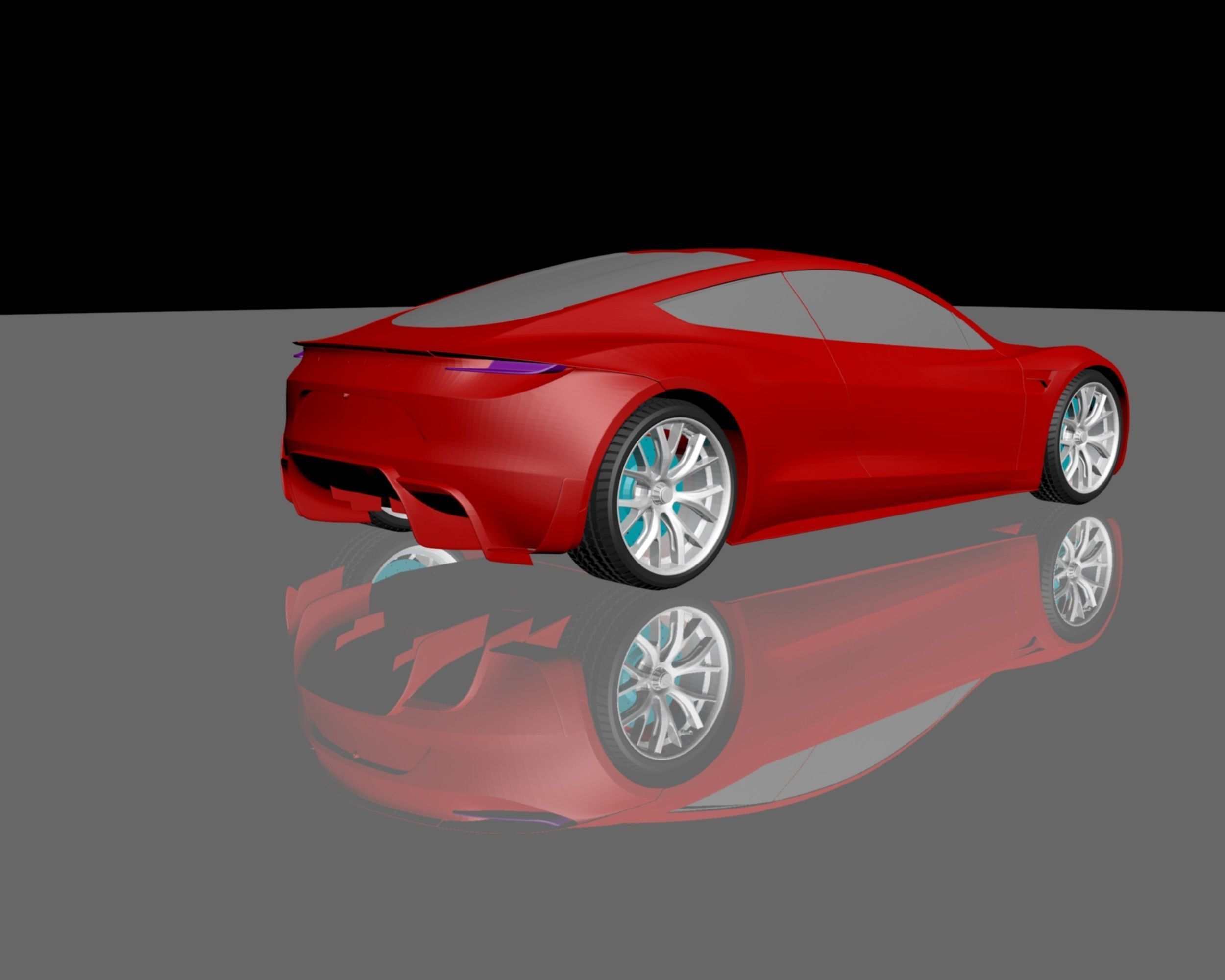 TESLA ROADSTER 2020 FOR 3D PRINTING STL FILES 3D model 3D printable ...