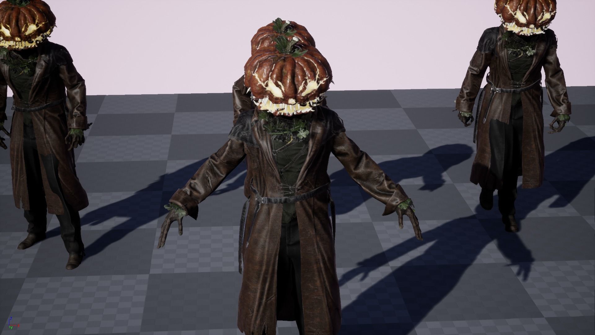 3D model Monster maniac unit 4 VR / AR / low-poly rigged animated ...