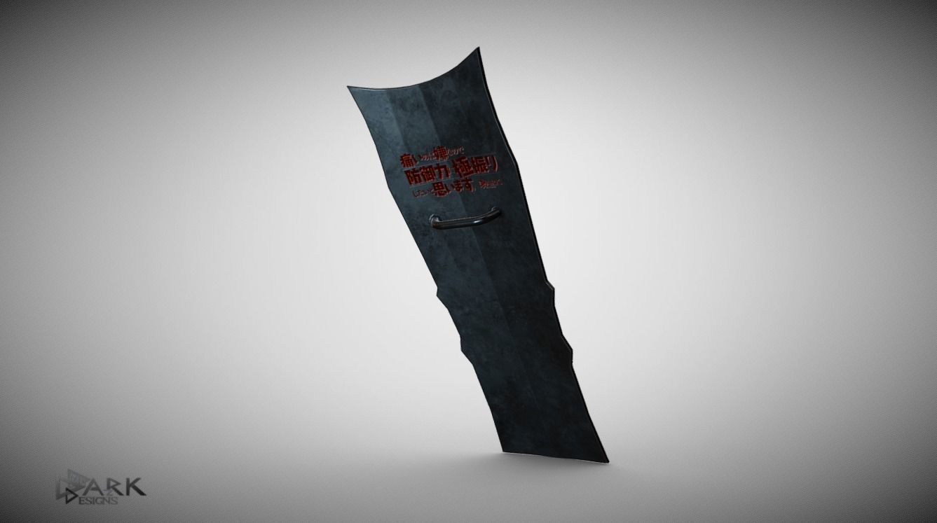 3D model BOFURI Shield of the Hydra VR / AR / low-poly | CGTrader