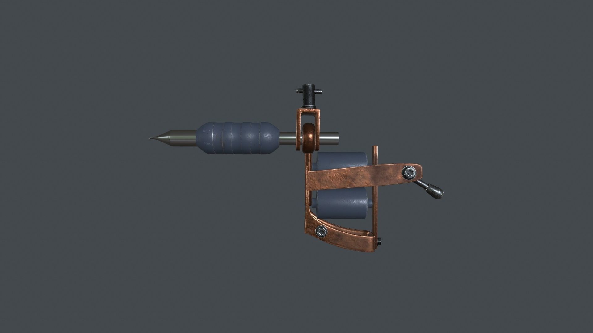 TATO-003 Tattoo Machine 3D model | CGTrader