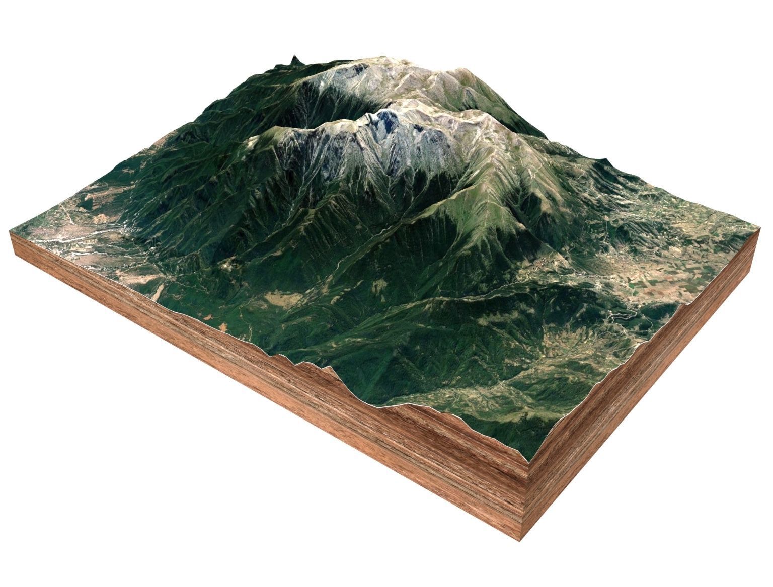 Mountain landscape 3D model | CGTrader