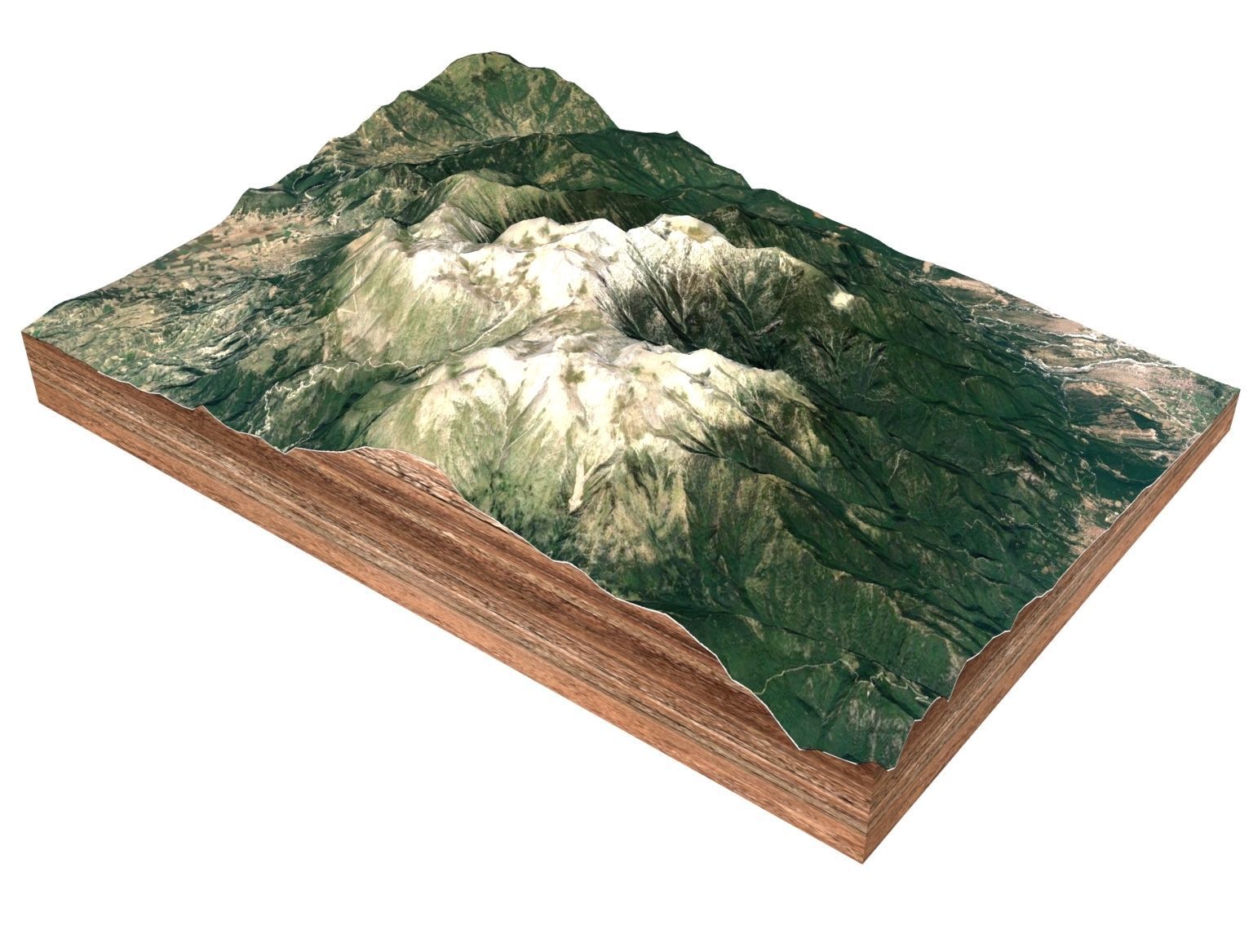 Mountain landscape 3D model | CGTrader