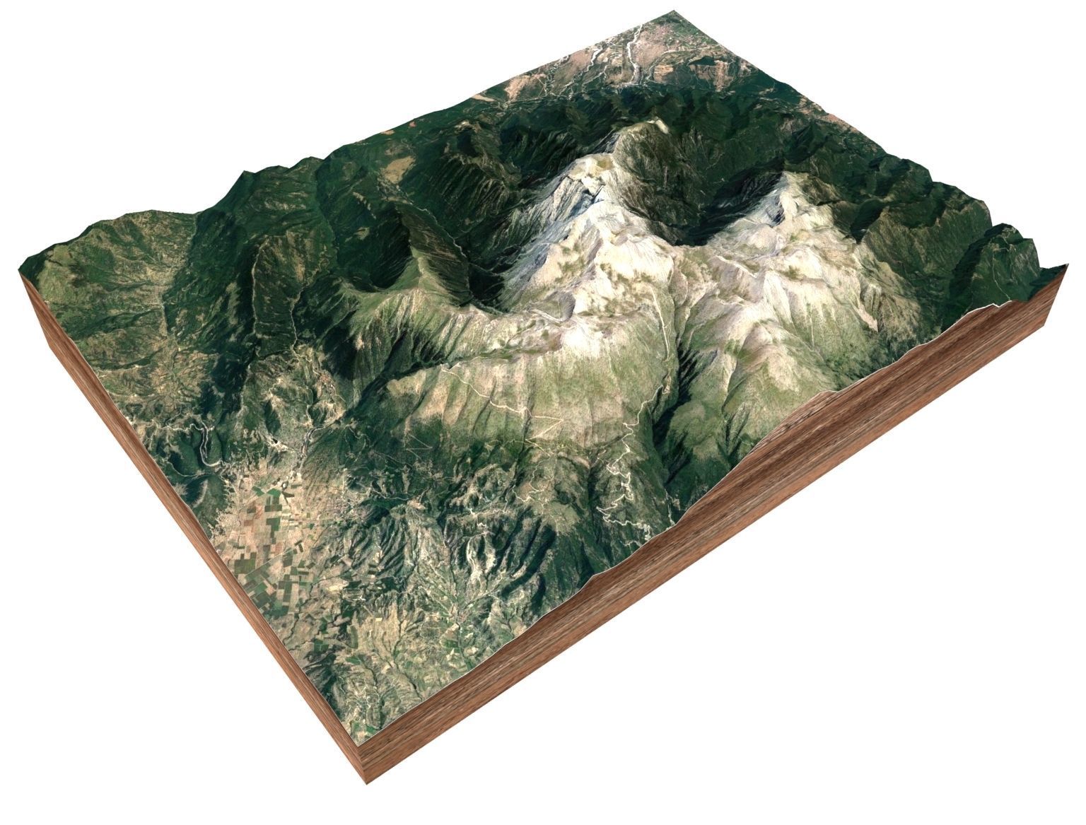 Mountain landscape 3D model | CGTrader