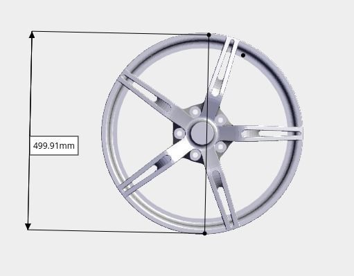 Ferrari Rims 2 3D model rigged | CGTrader