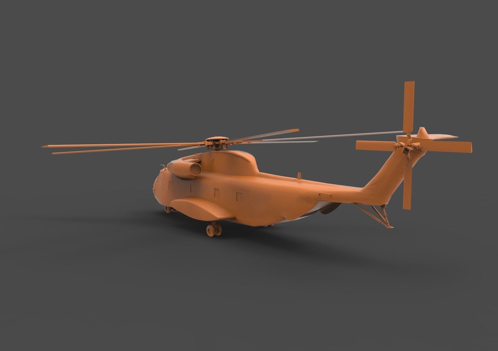 Sikorsky CH-53 3D model 3D printable | CGTrader