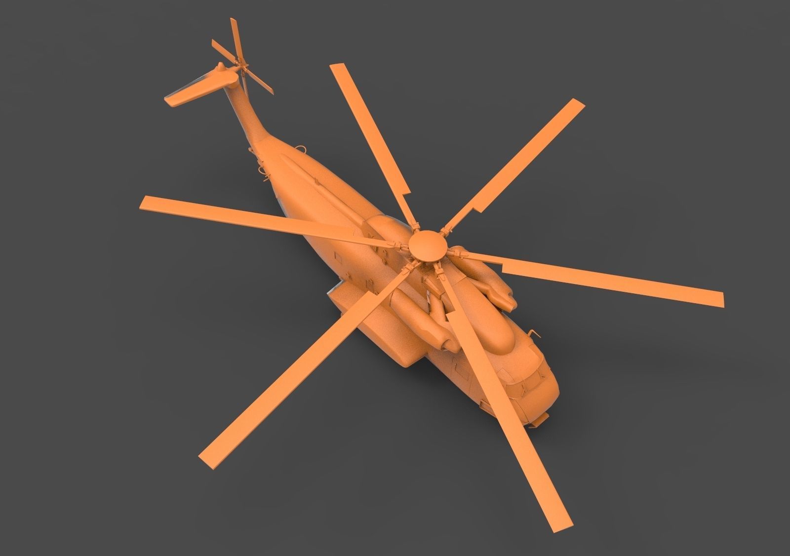 Sikorsky CH-53 3D model 3D printable | CGTrader