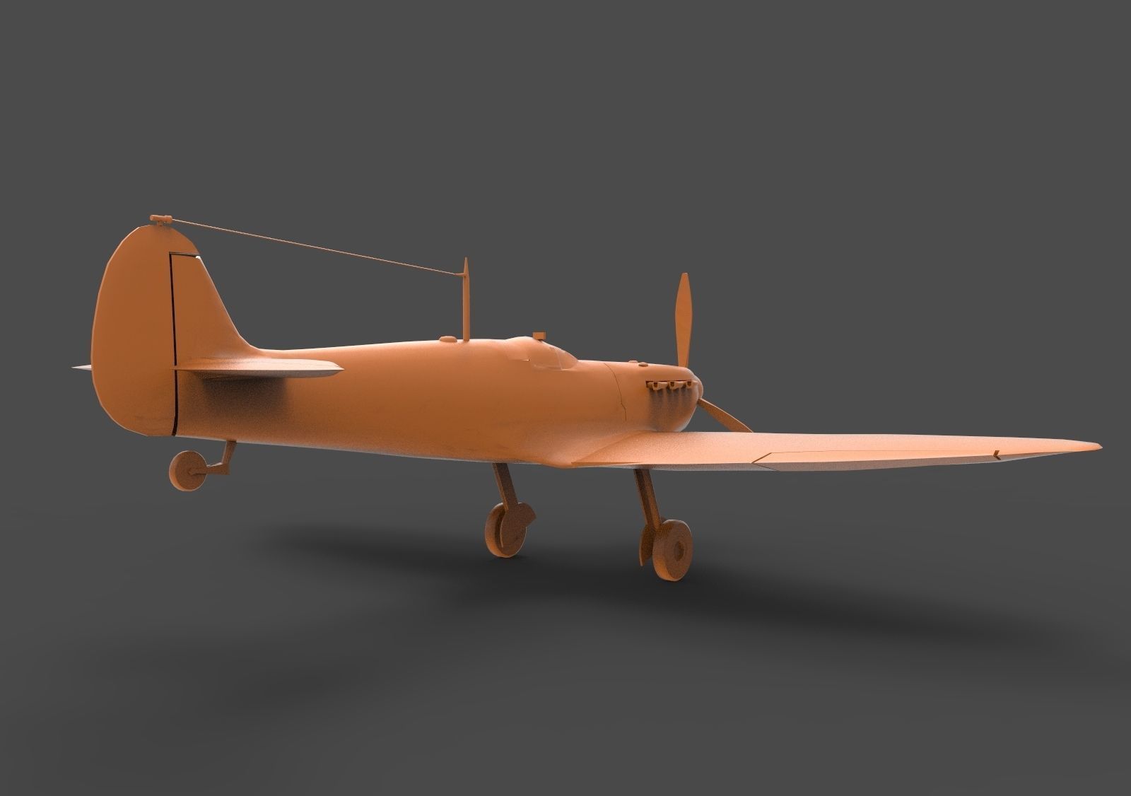 Supermarine Spitfire 3D model 3D printable | CGTrader