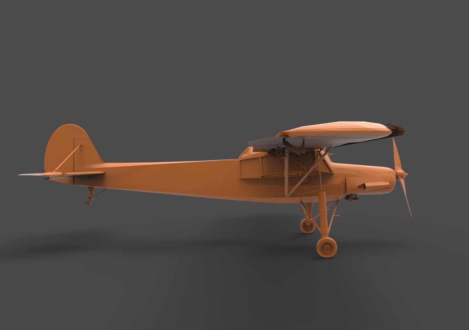 Fieseler Fi 156 Storch 3D model 3D printable | CGTrader