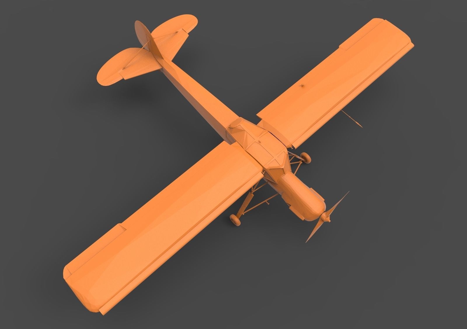 Fieseler Fi 156 Storch 3D model 3D printable | CGTrader