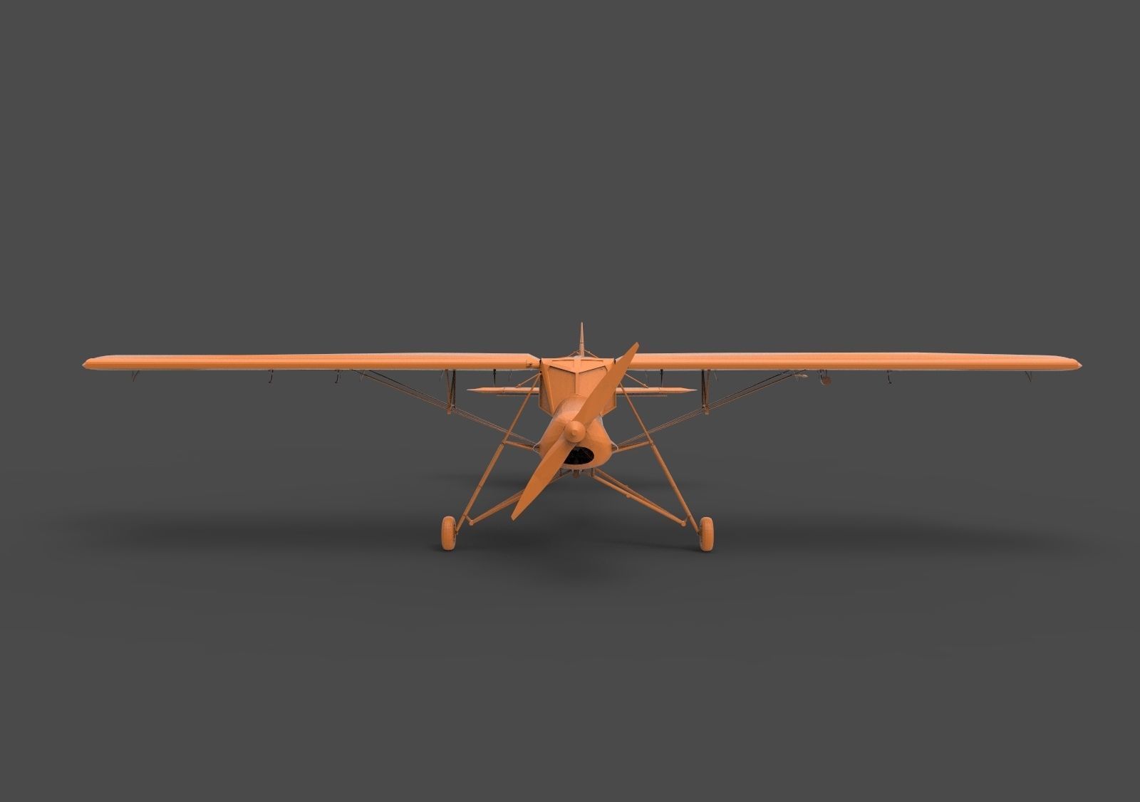 Fieseler Fi 156 Storch 3D model 3D printable | CGTrader