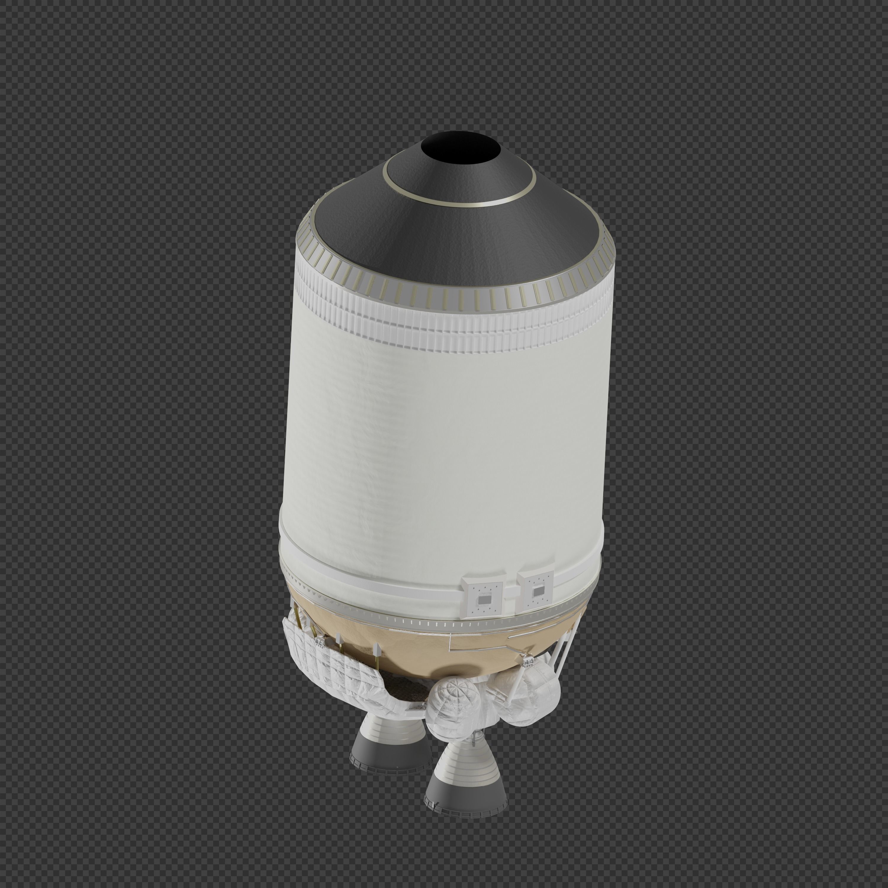 Vulcan rocket 3D model | CGTrader