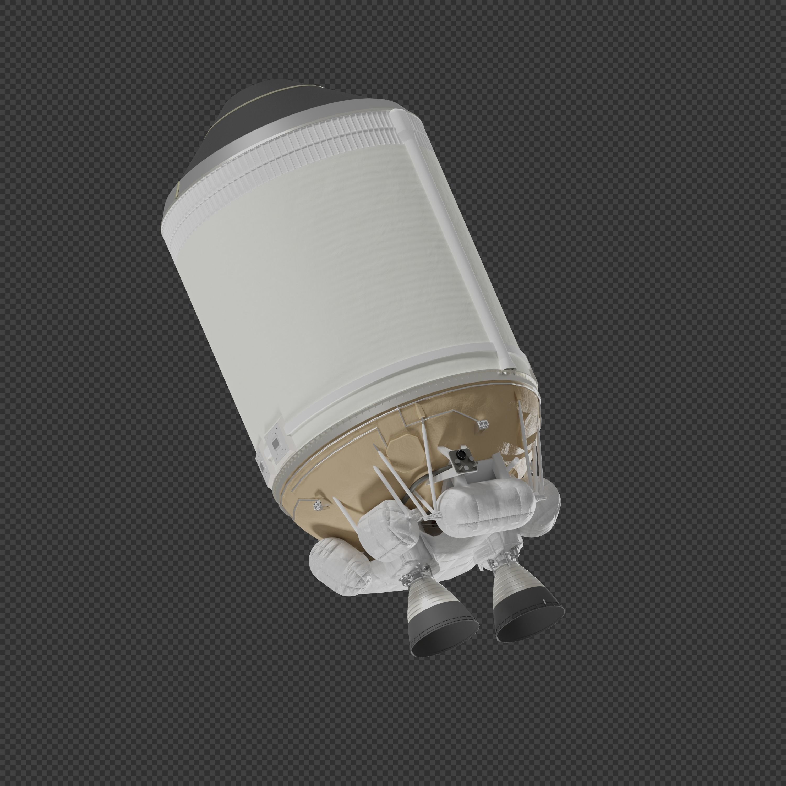 Vulcan rocket 3D model | CGTrader