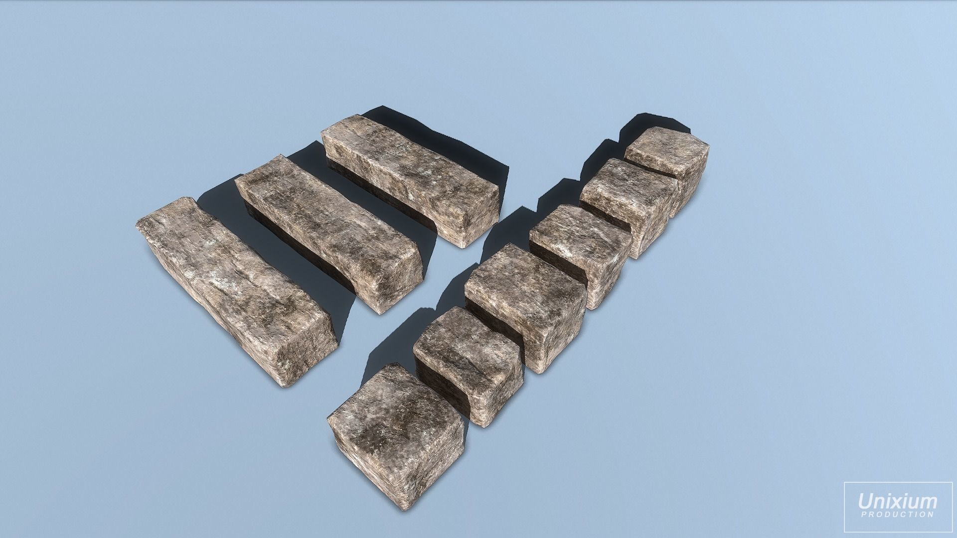 3D model Stone Asset VR / AR / low-poly | CGTrader