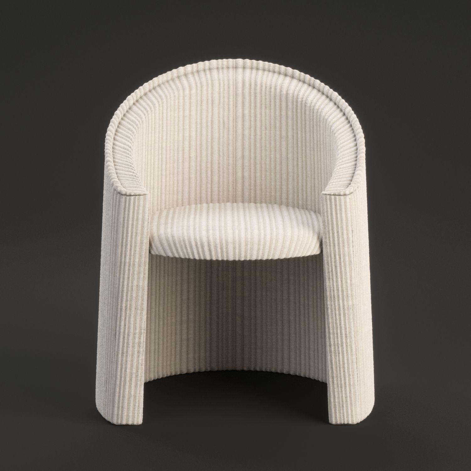 Moroso husk small armchair 3D model | CGTrader