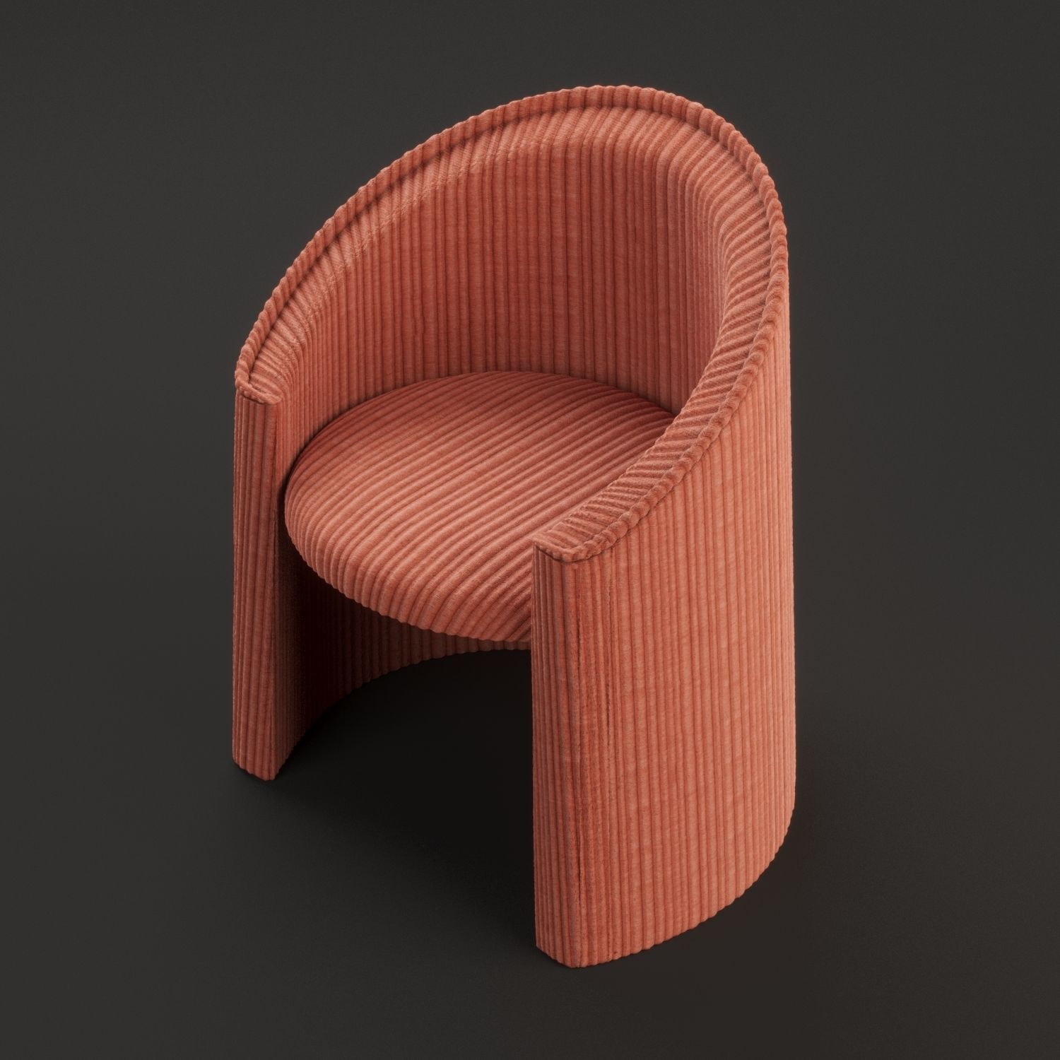 Moroso husk small armchair 3D model | CGTrader