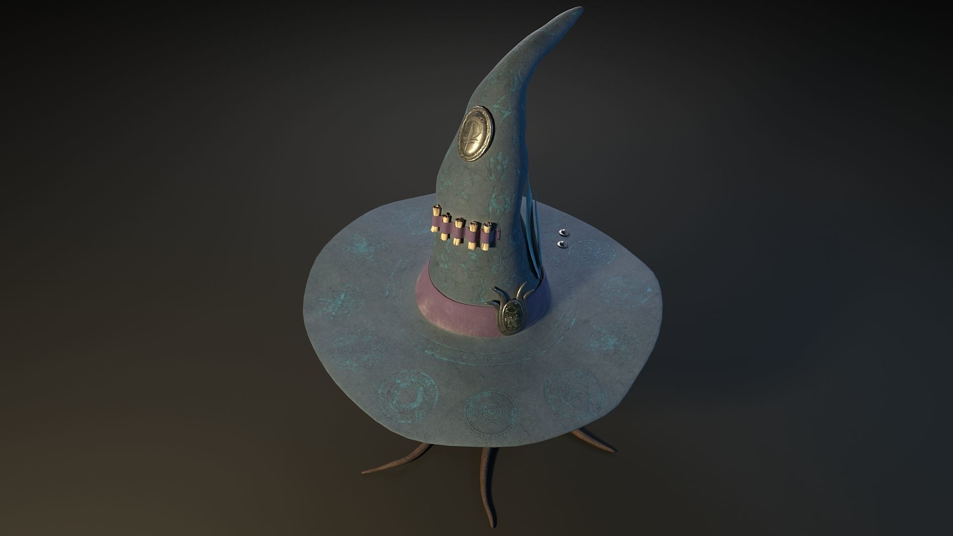 Wizard Hat 3D model | CGTrader