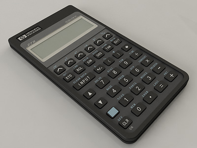 HP-27S Calculator 3D model | CGTrader