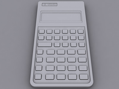 HP-27S Calculator 3D model | CGTrader