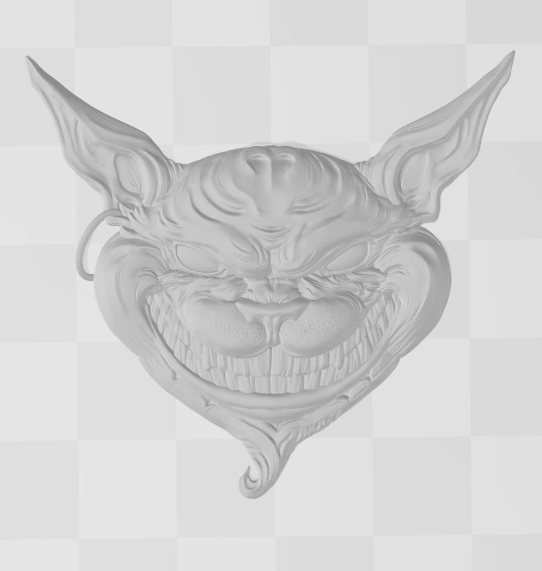 Cheshire Cat - relief - 2020 3D model 3D printable | CGTrader
