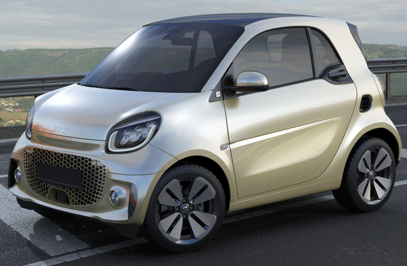 Smart EQ Fortwo 2020 Prime Coupe 3D model | CGTrader