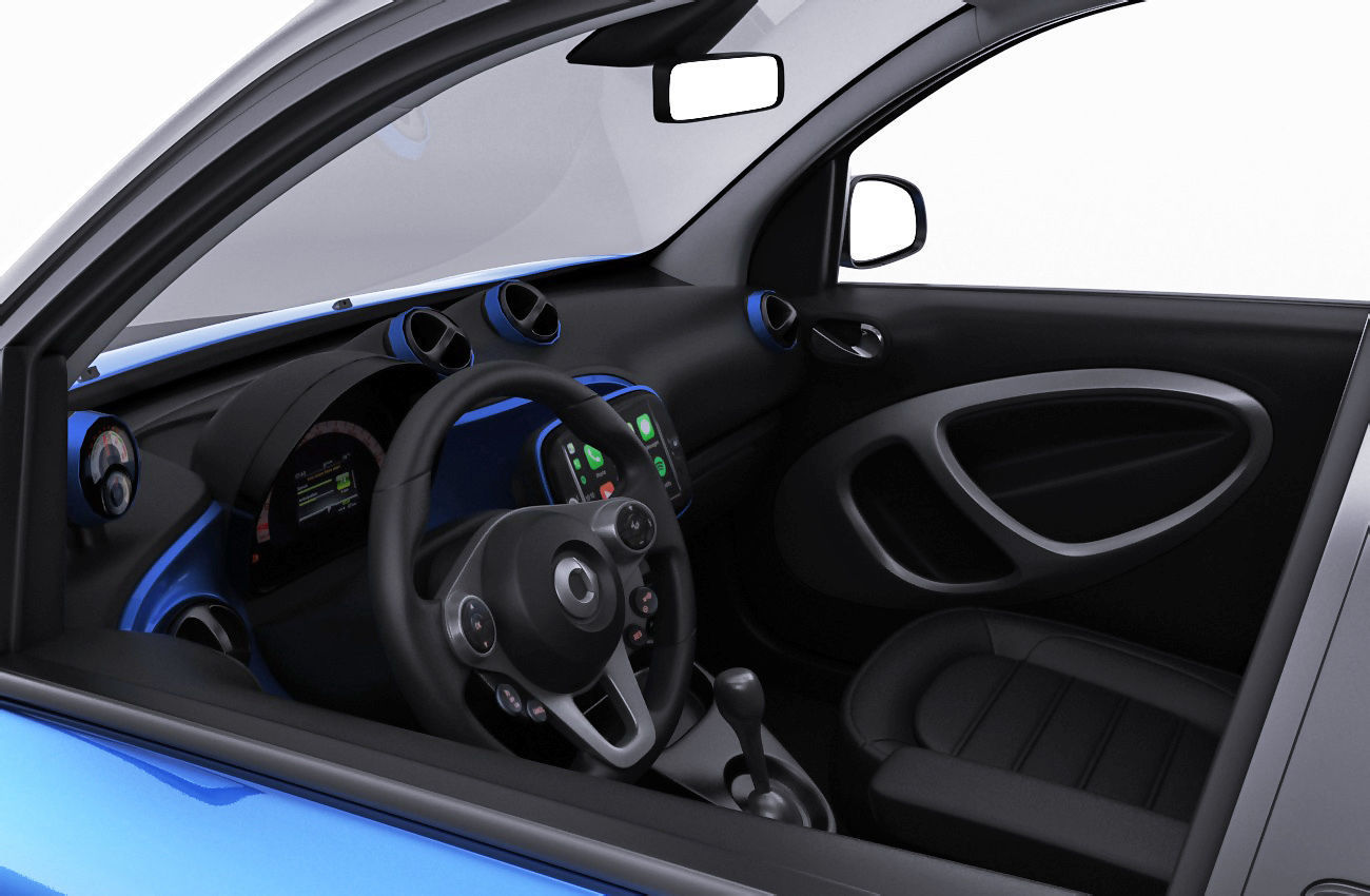 Smart EQ Forfour 2020 3D model | CGTrader