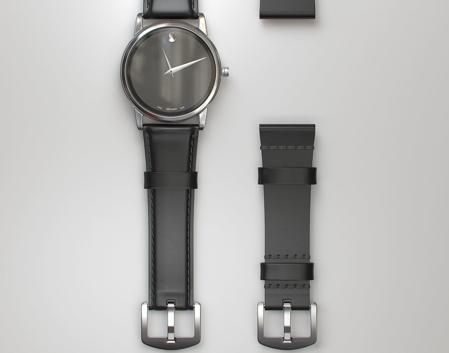 Watch Collection samsonite smartwatch 3D model | CGTrader