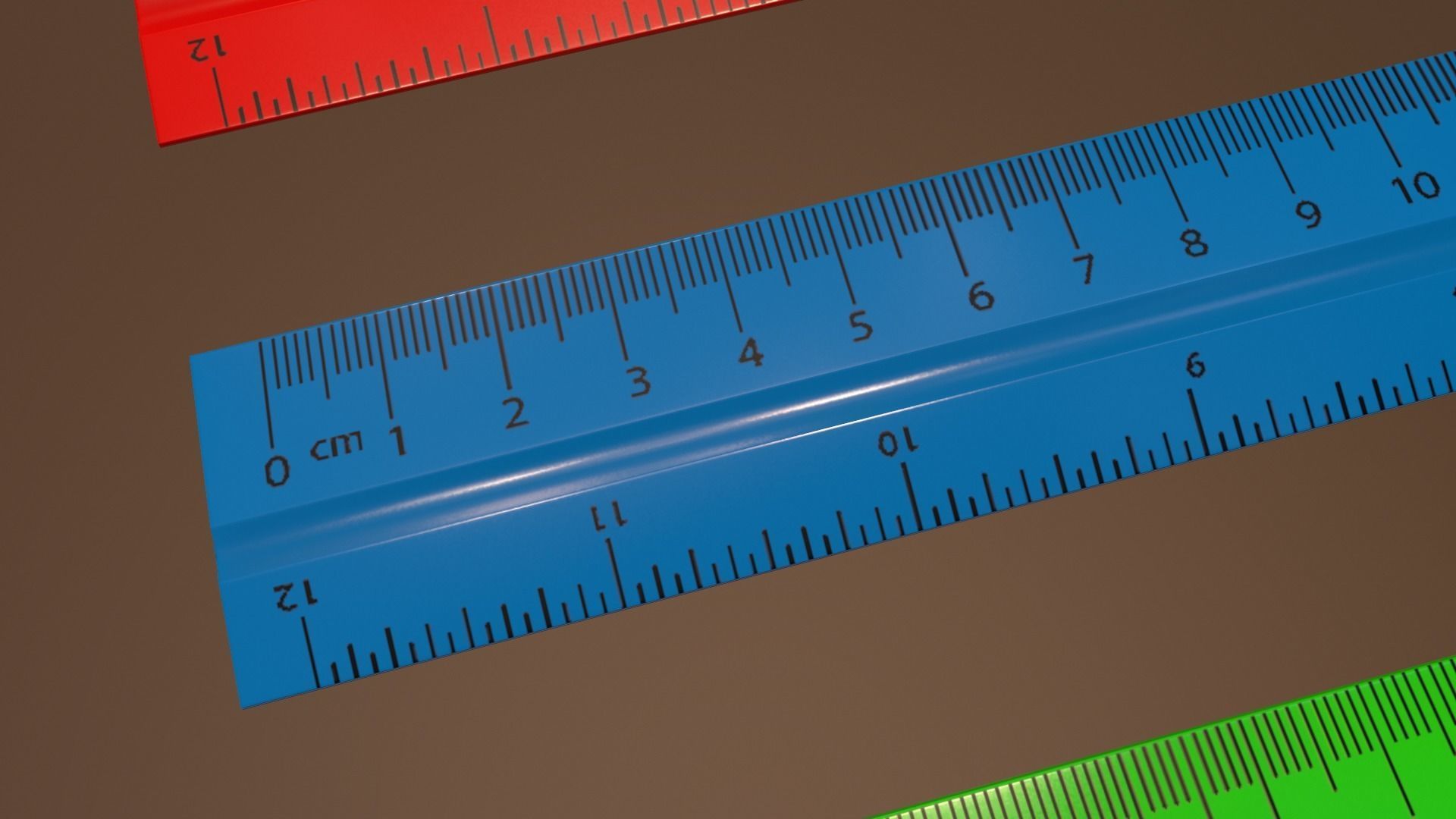 3D model Rulers VR / AR / low-poly | CGTrader