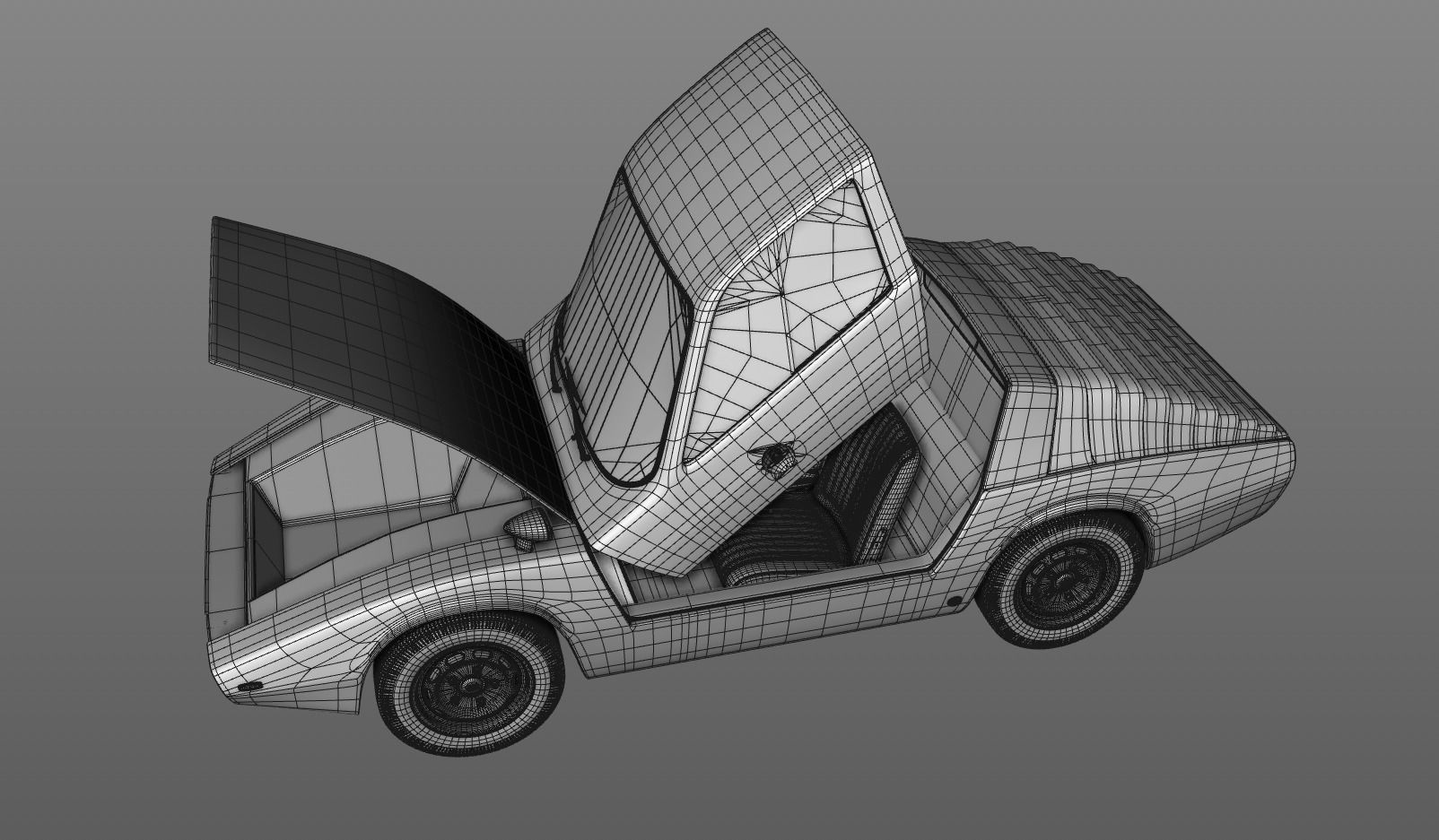 PORSCHE 911 HLS 1967 3D model | CGTrader