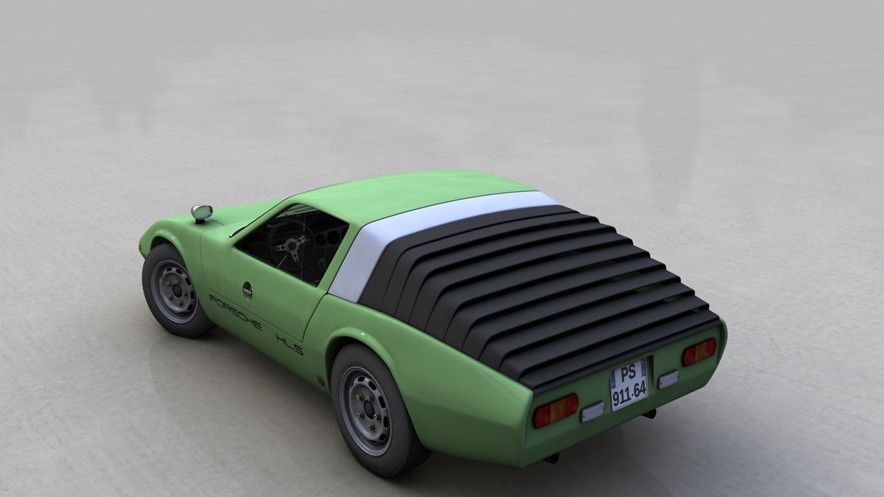 PORSCHE 911 HLS 1967 3D model | CGTrader