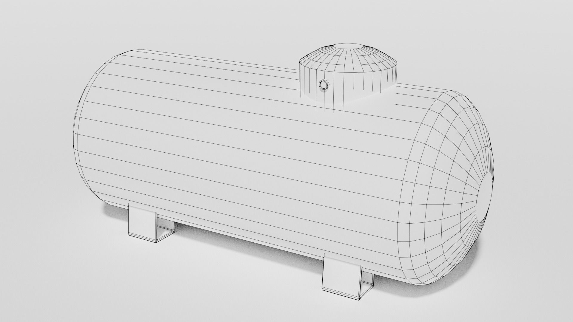 Rusty Old Gas Tank free VR / AR / low-poly 3D model | CGTrader