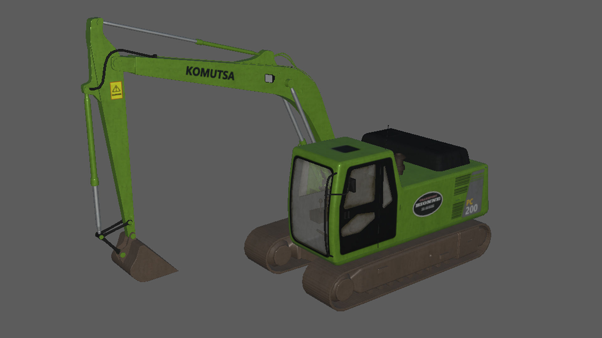 3D model Diggers honda excavator VR / AR / low-poly | CGTrader
