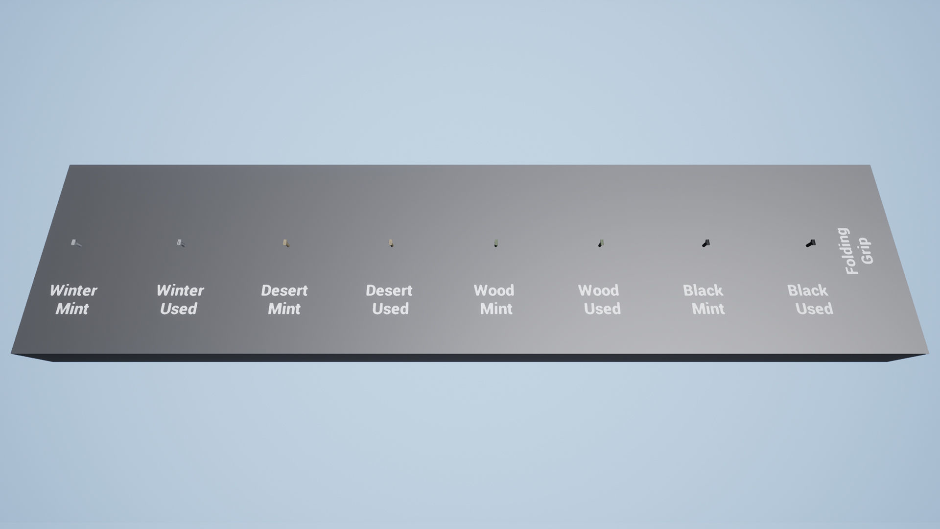 3D model Folding Grip - FPS Gun Attachment for Unreal Engine VR / AR ...