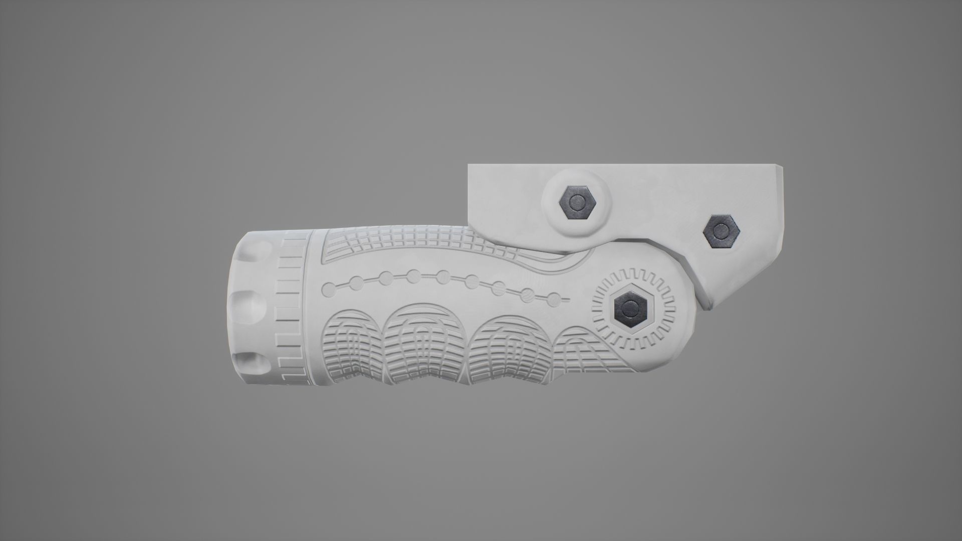 3D model Folding Grip - FPS Gun Attachment for Unreal Engine VR / AR ...