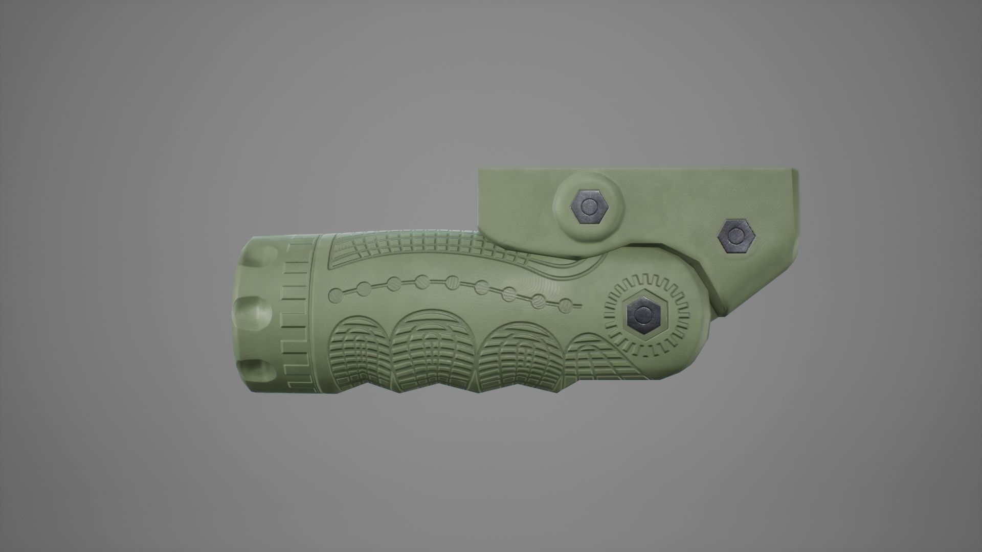 3D model Folding Grip - FPS Gun Attachment for Unreal Engine VR / AR ...