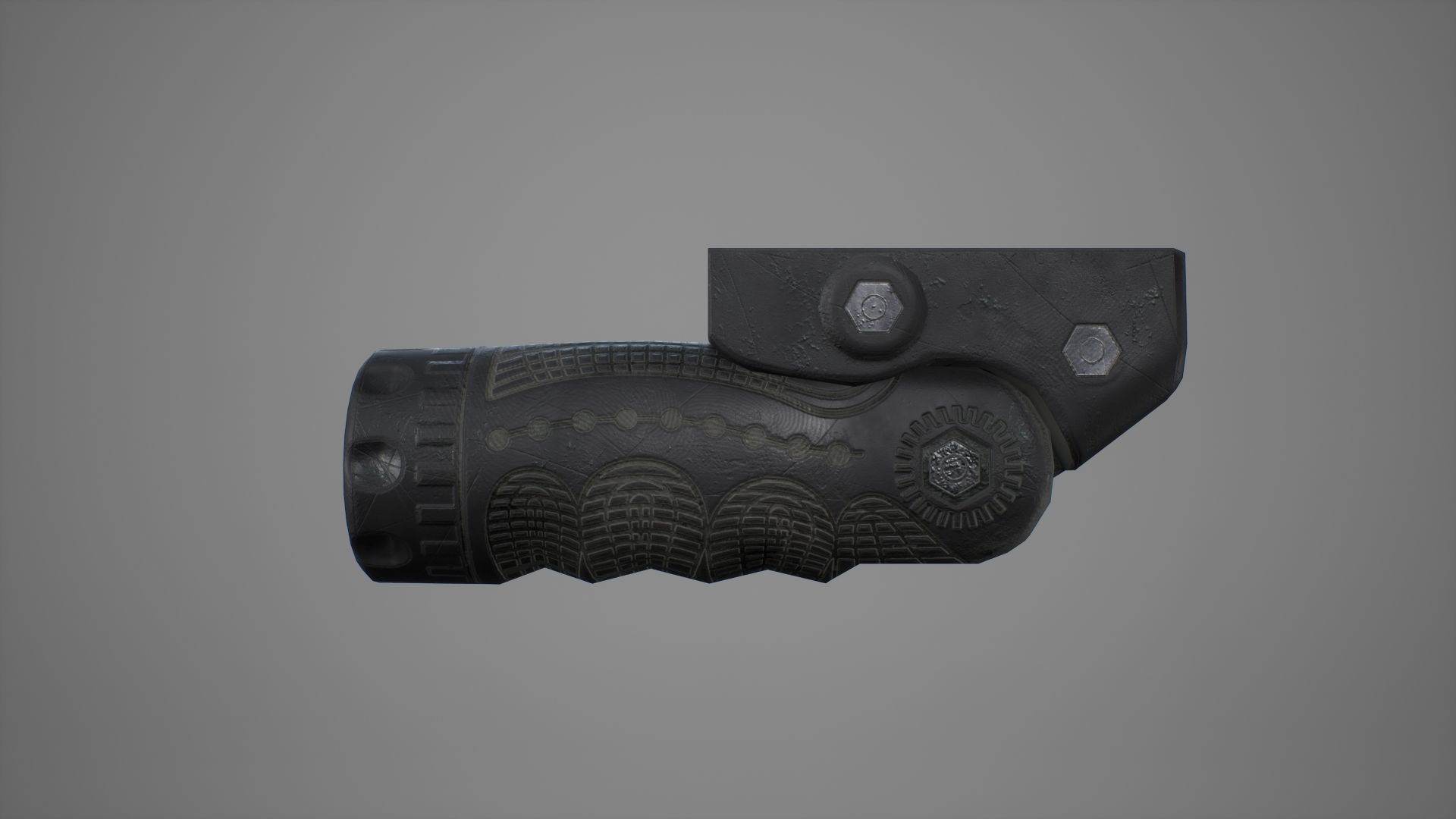 3D model Folding Grip - FPS Gun Attachment for Unreal Engine VR / AR ...
