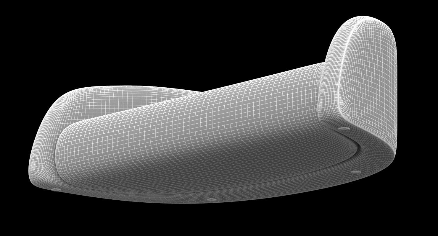 Raphael Navot Moon Sofa 3D model | CGTrader