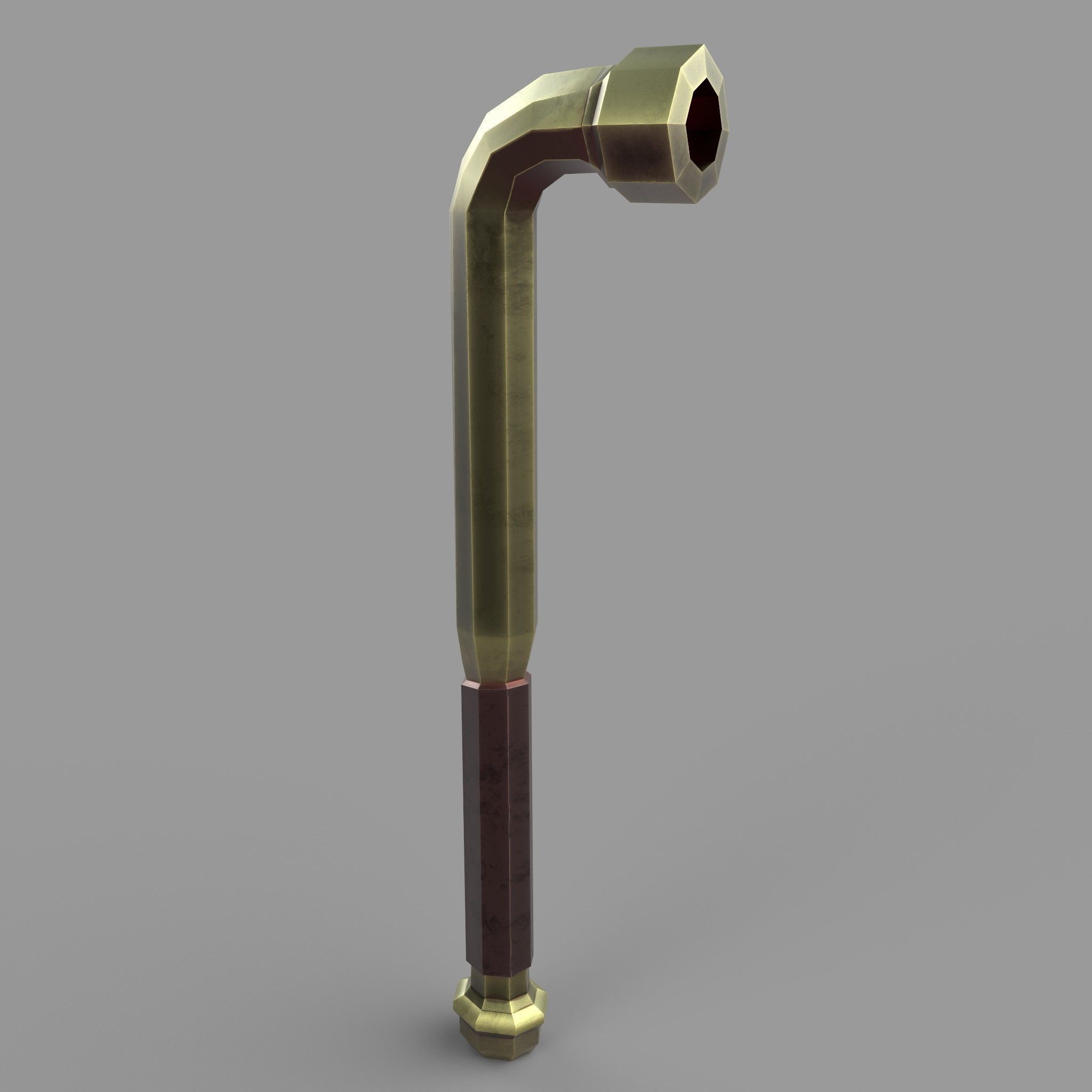 3D model Stylized Metal Pipe VR / AR / low-poly | CGTrader