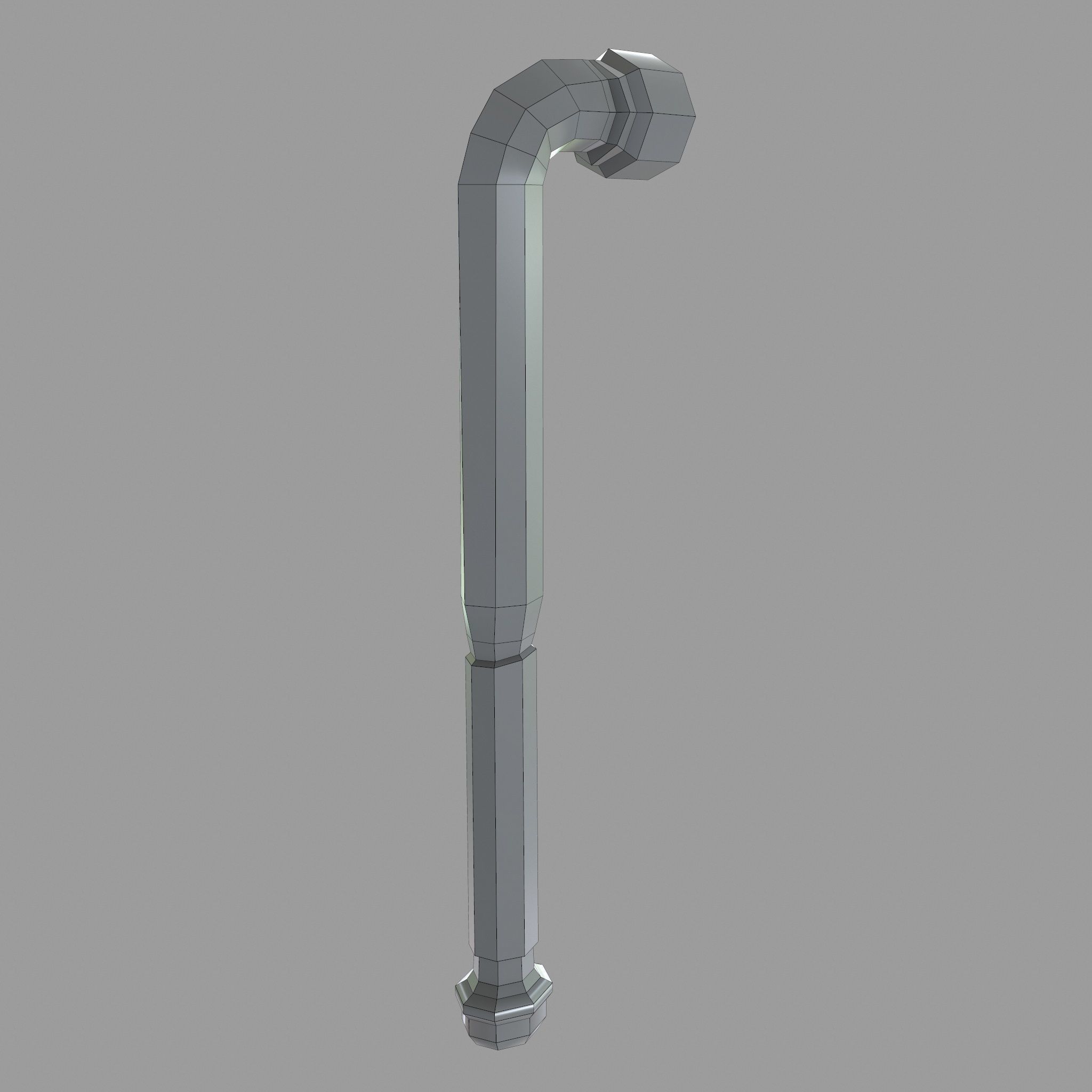 3D model Stylized Metal Pipe VR / AR / low-poly | CGTrader