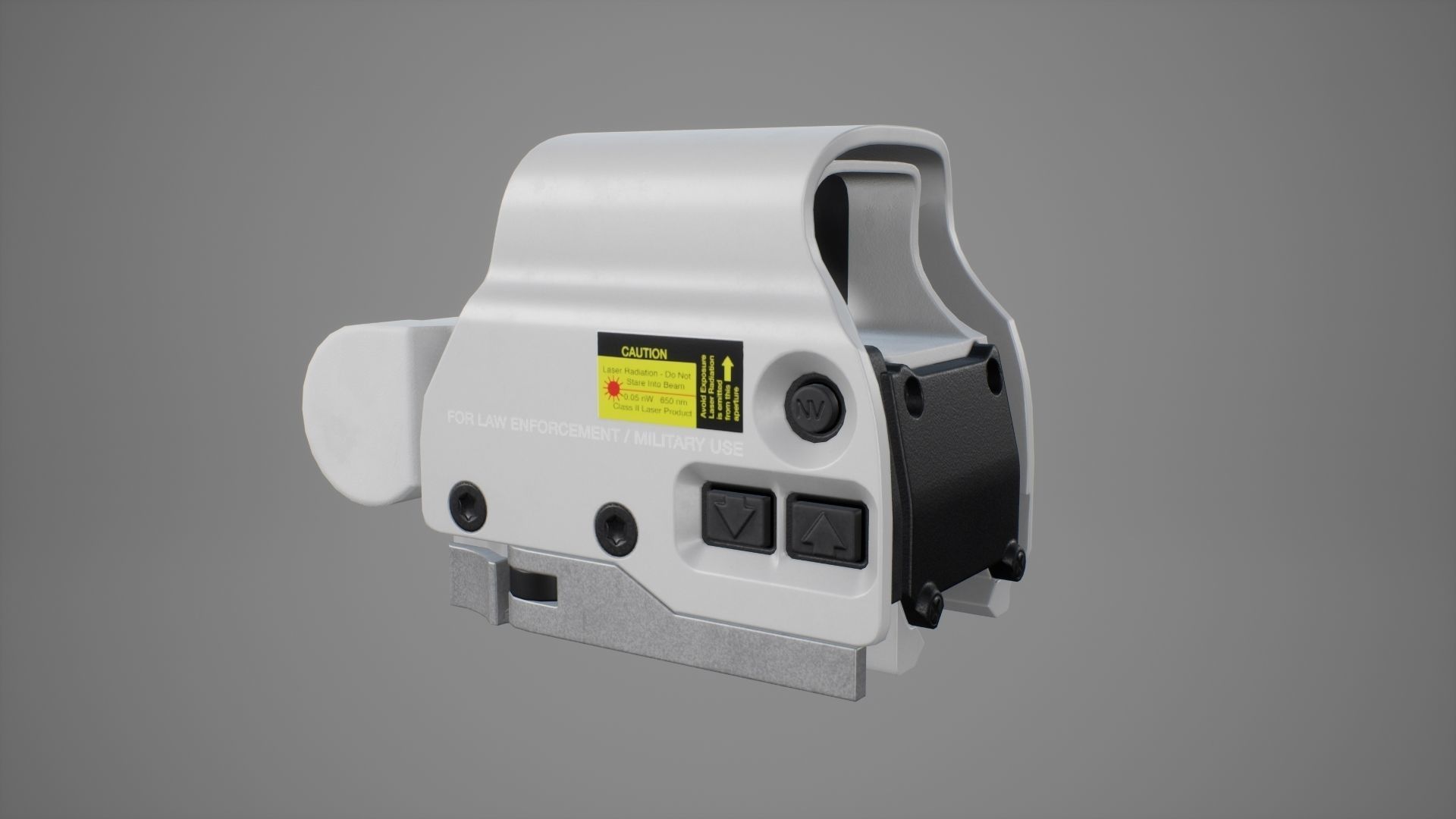 3D model Holographic Sight S - FPS Gun Attachment for Unreal Engine VR ...
